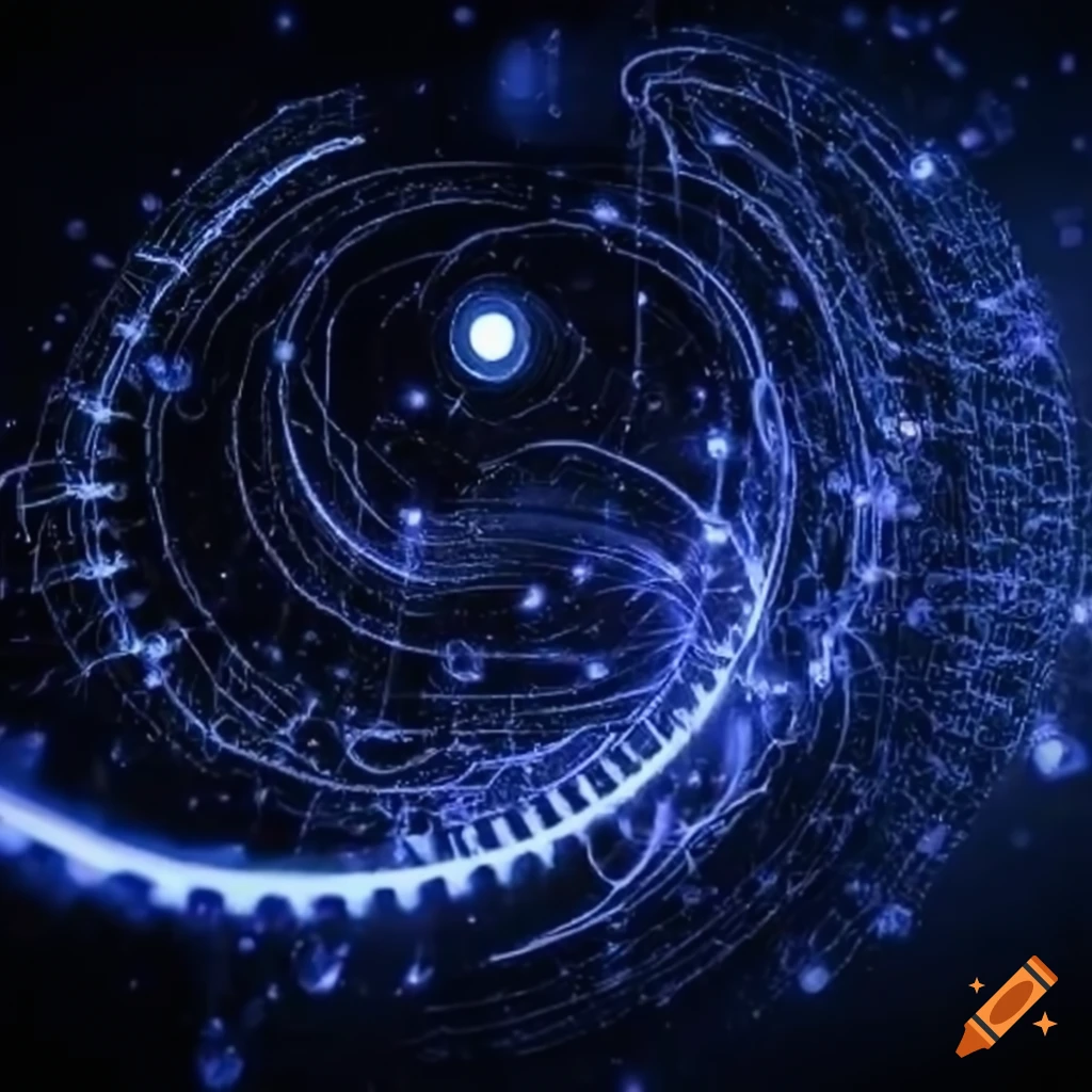 Music particle on Craiyon