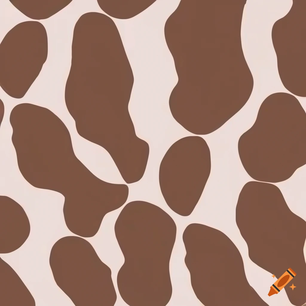 Cow hide seamless texture design