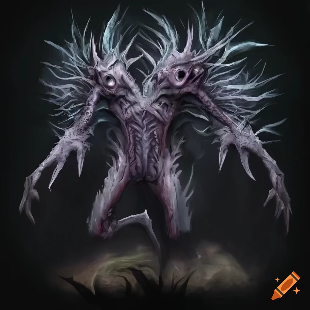 Mystical dry-decaying magical fantasy creature representing the DRY ...