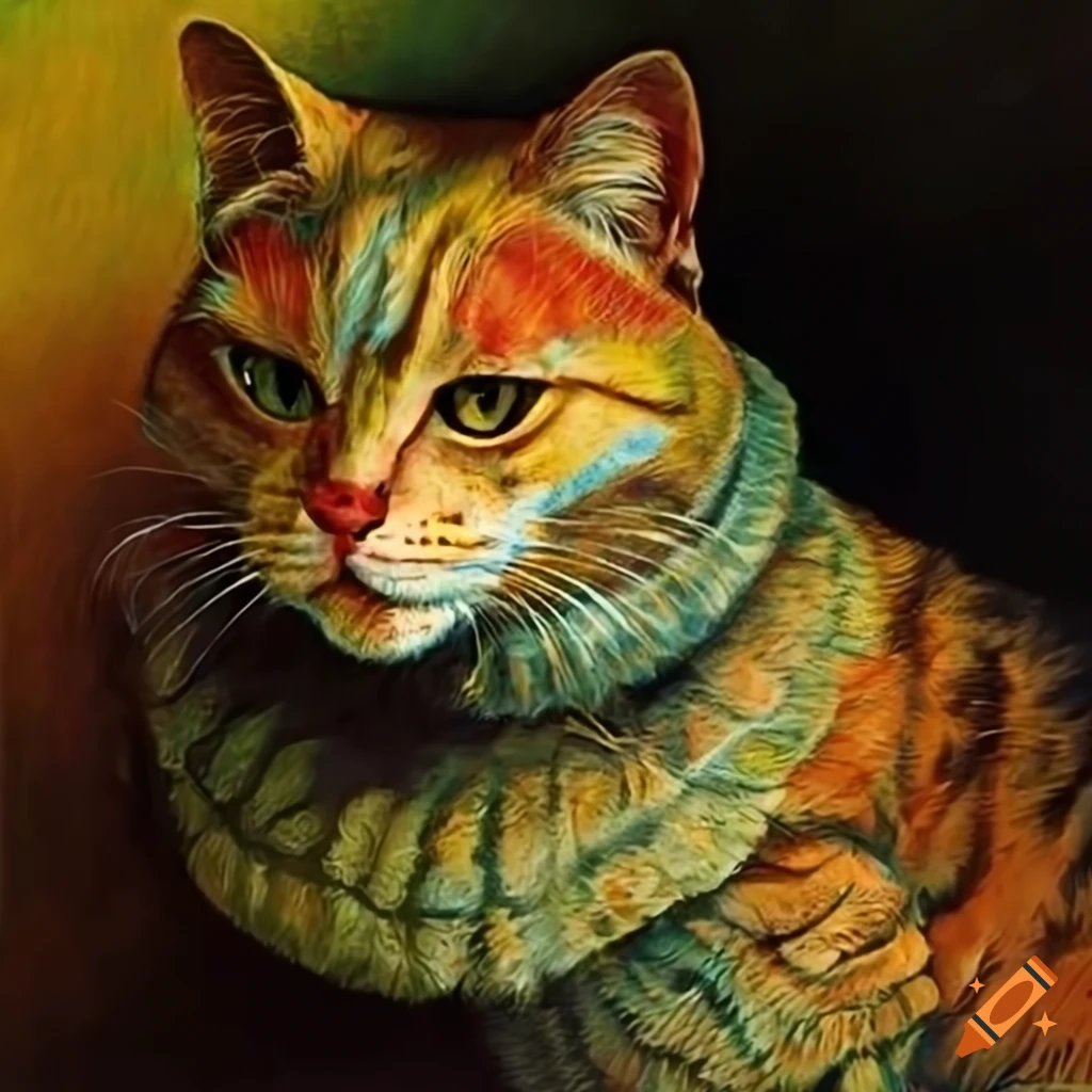 Stanislaw wyspianski detailed color illustration of a hyper realistic ...