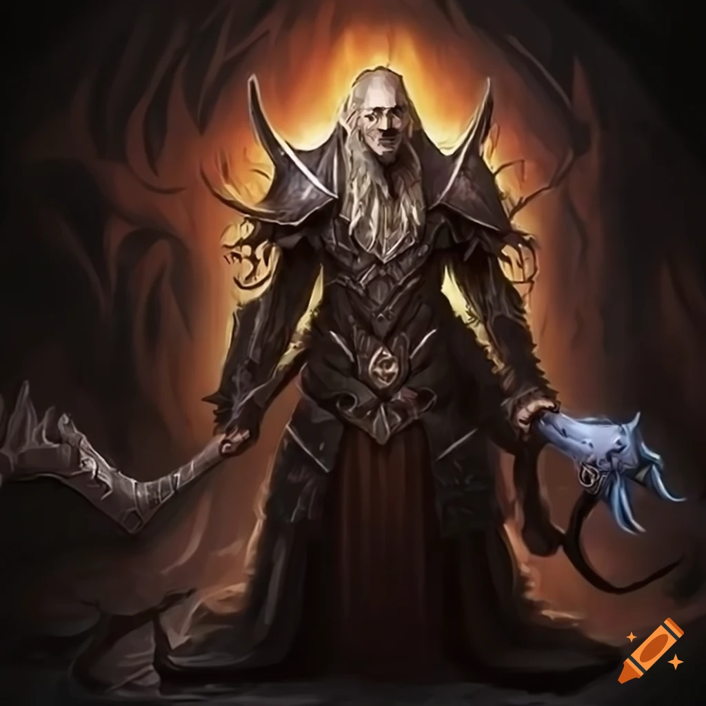 Tyranic wizard king on Craiyon