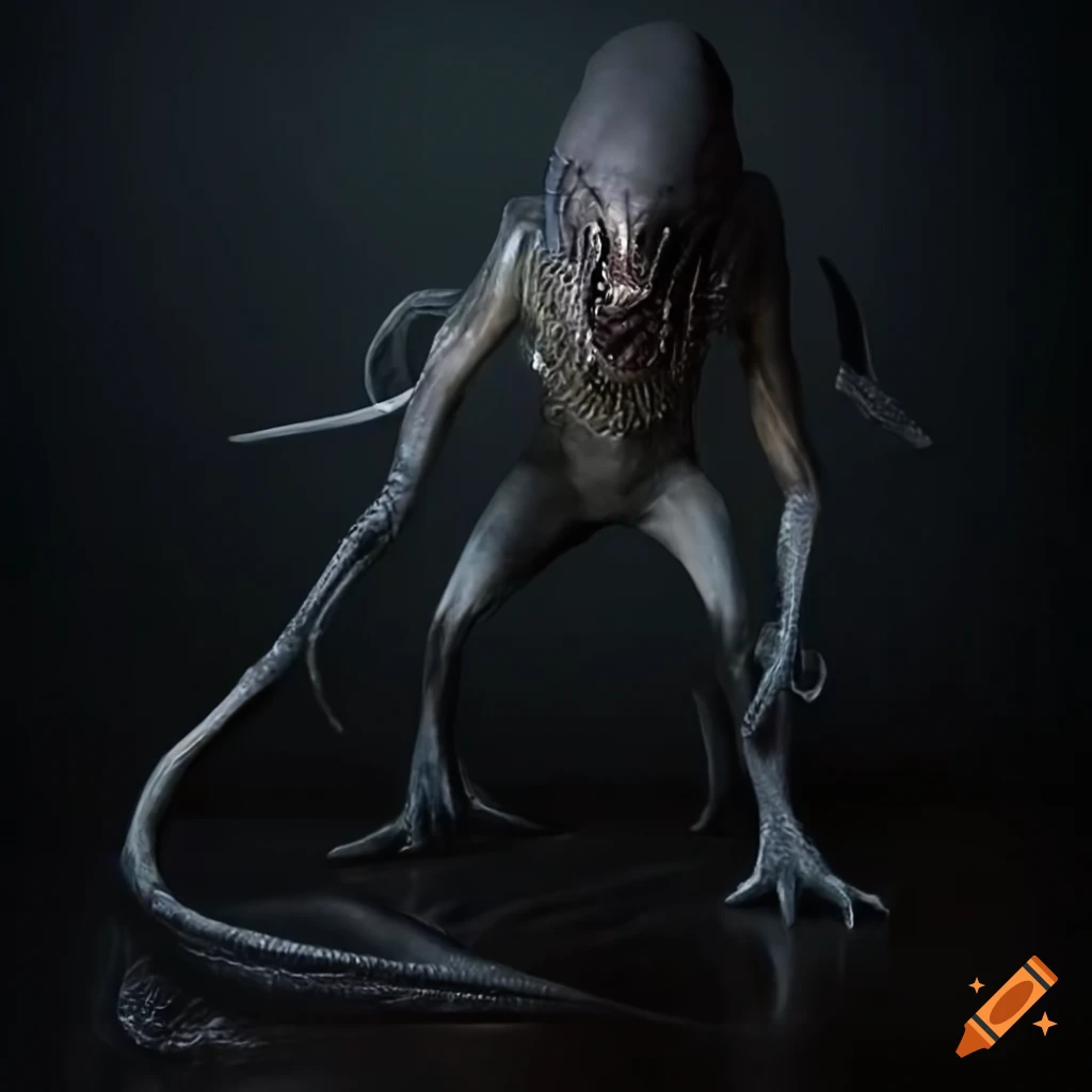 Shark, mutant, alien, xenomorph, lovecraft on Craiyon