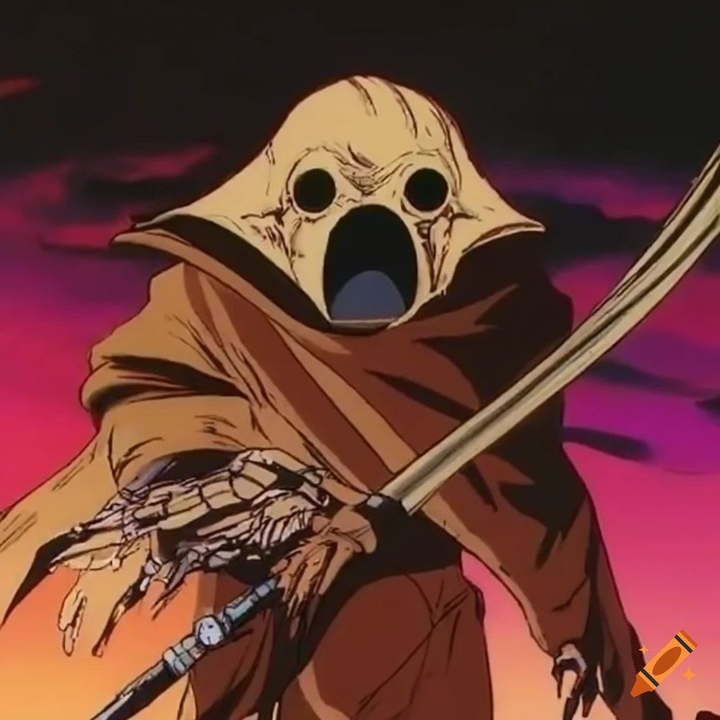 80-90's anime ova, dark horse comics, star wars tusken species on Craiyon