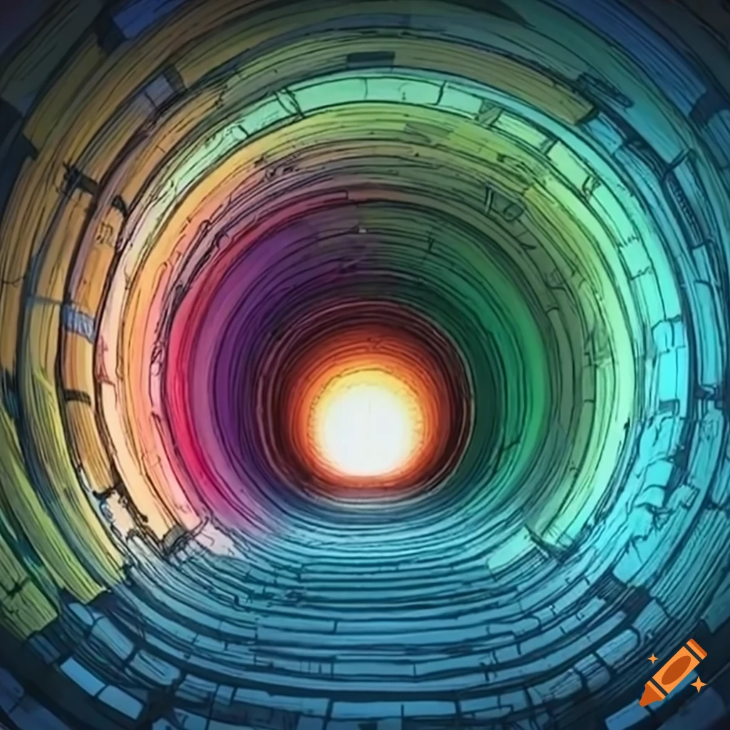 Tunnel animated on Craiyon