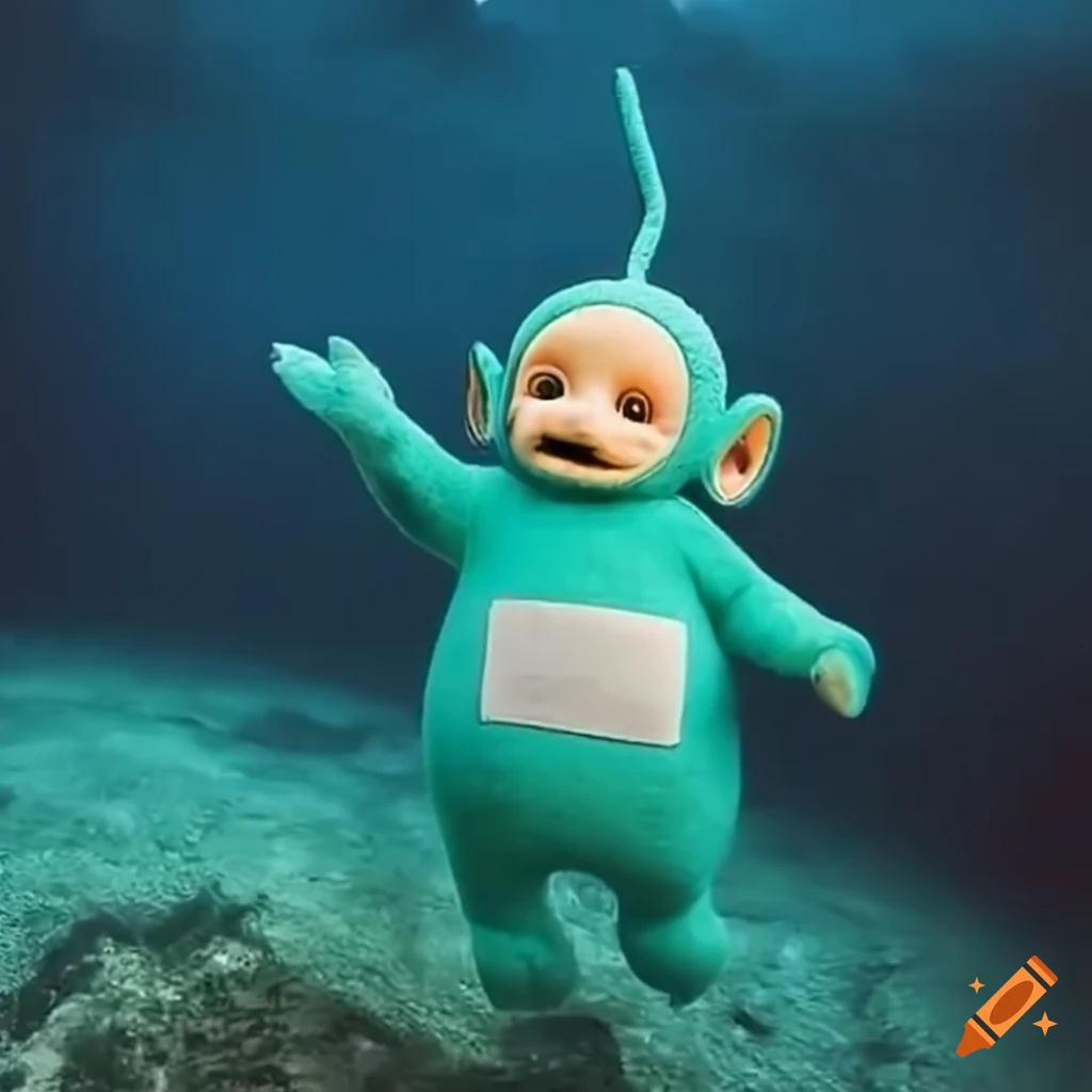 El bloop vs los teletubbies peleando en las profundidades del océano on ...