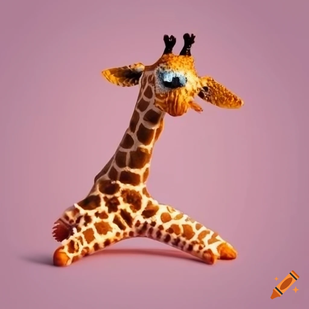 Starfish giraffe on Craiyon