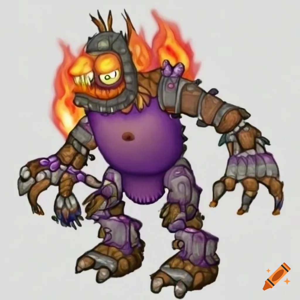 A my singing monsters earth,fire,mech and psychic monster