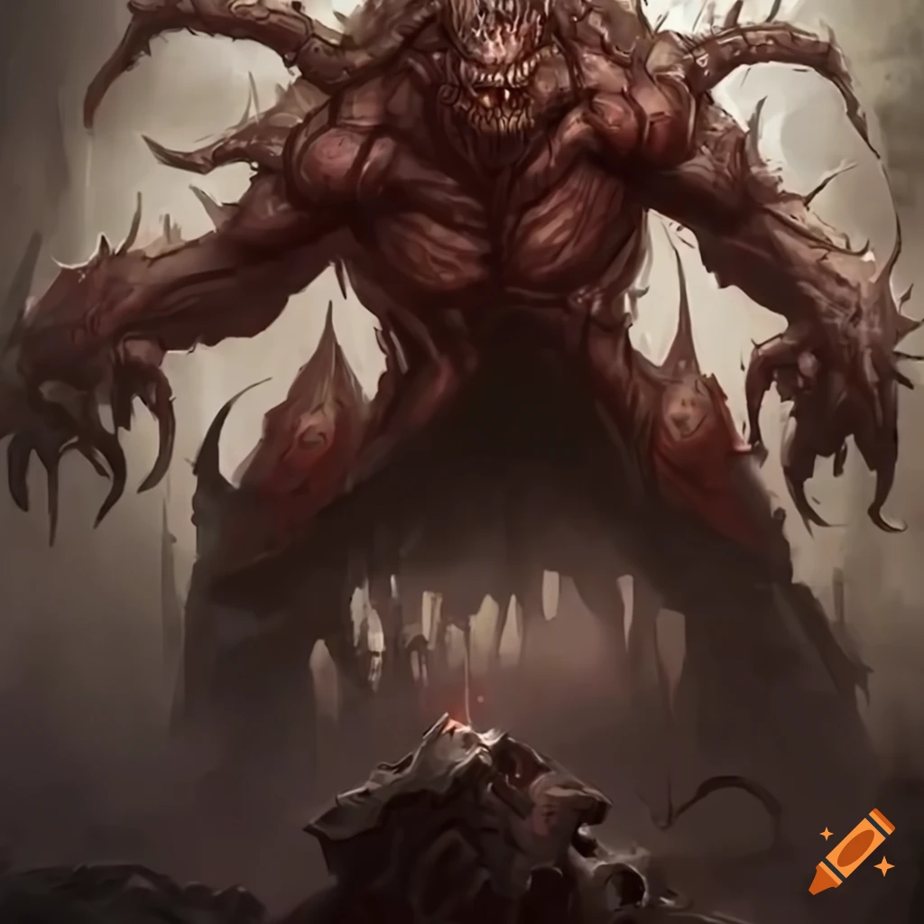 New doom demon concept art