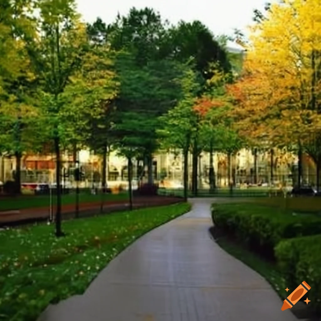 Thriving urban landscape