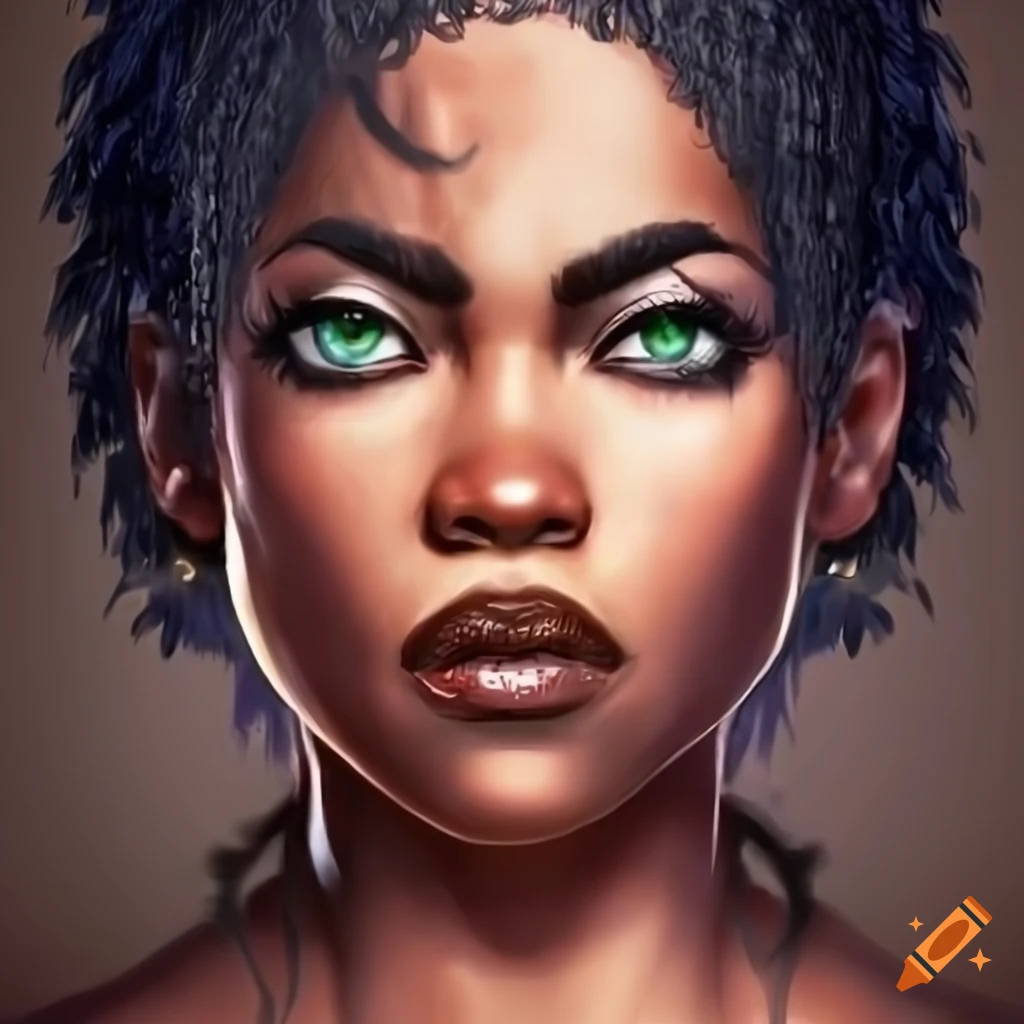 Beautiful woman with extra brain, female denzel washington, bright ...