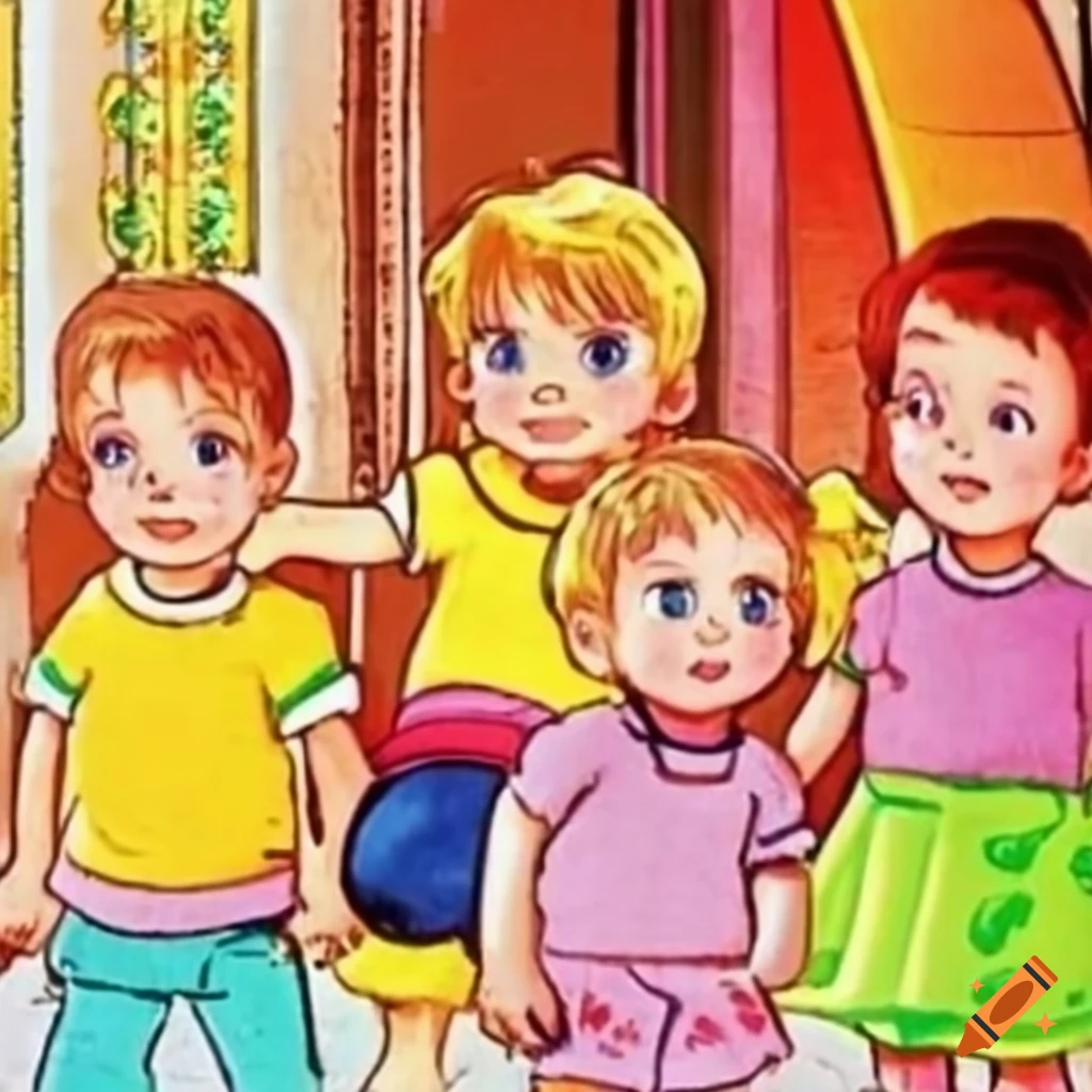 Childhood nostalgia on Craiyon