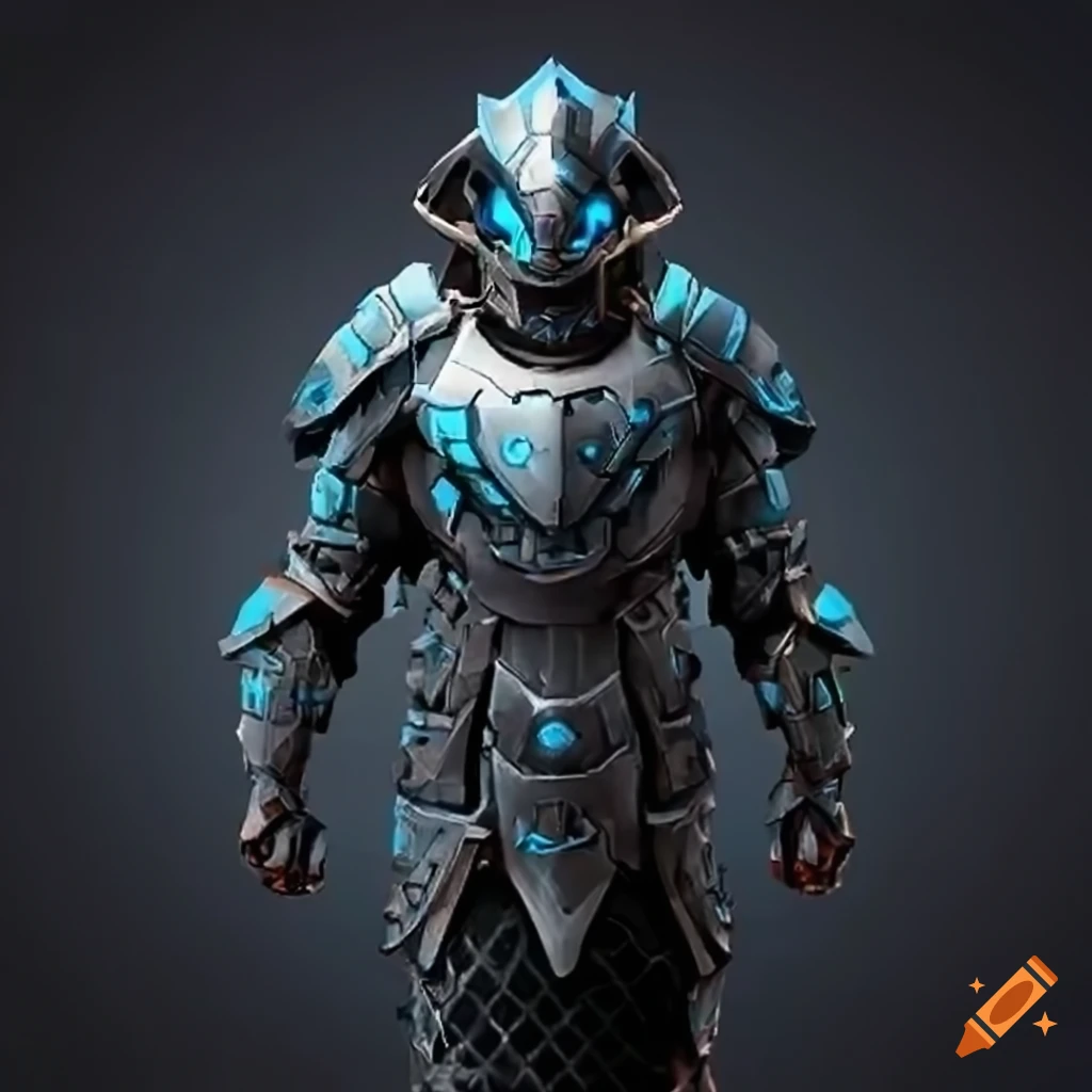 Crafting quantum armor on Craiyon