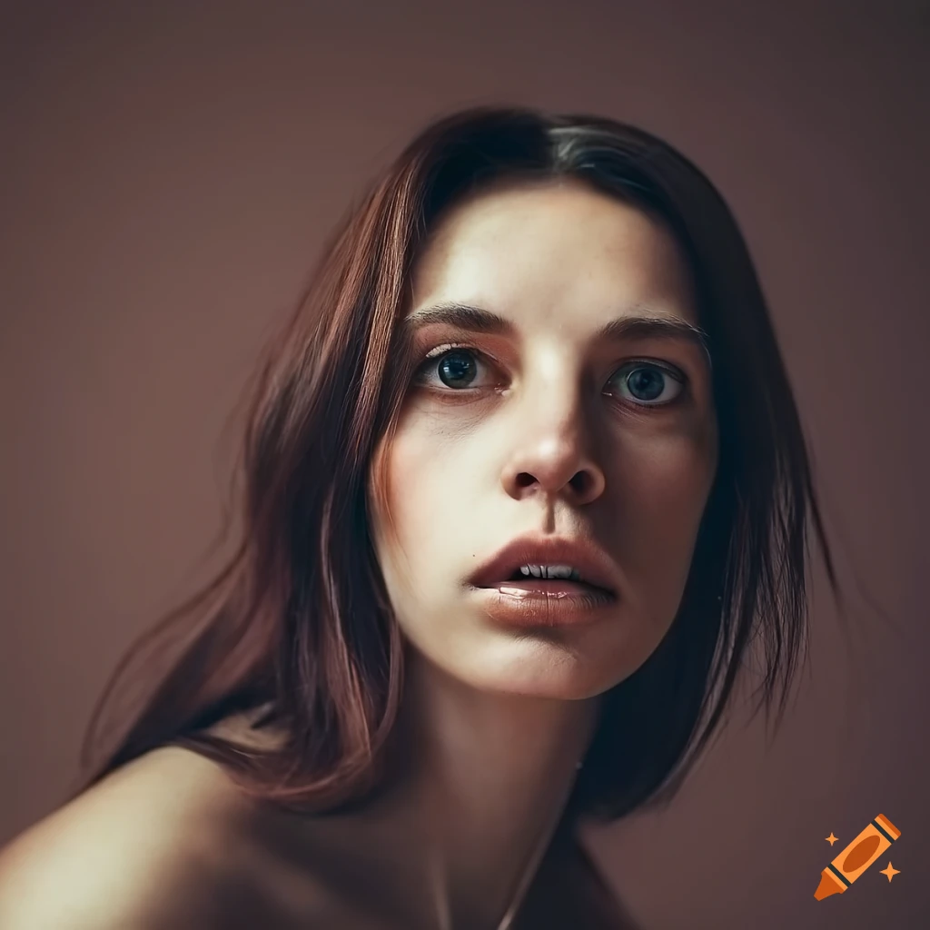 Portrait of a young midlife crisis woman shot by francesco nappo
