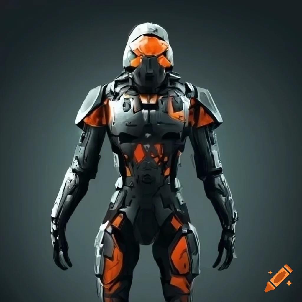 Futuristic Light Body Armor