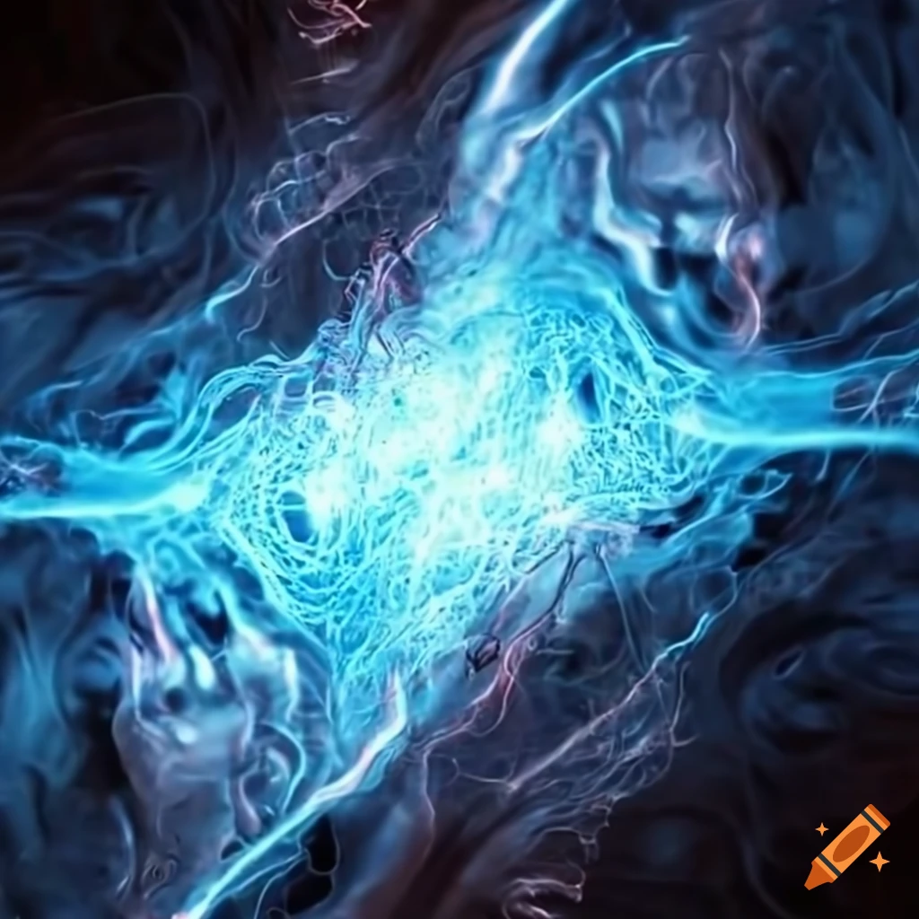 Plasma discharge on Craiyon