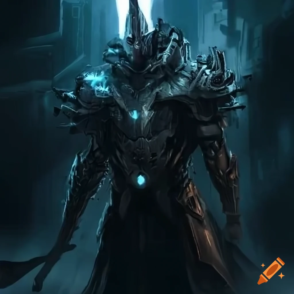 Death knight cyberpunk on Craiyon