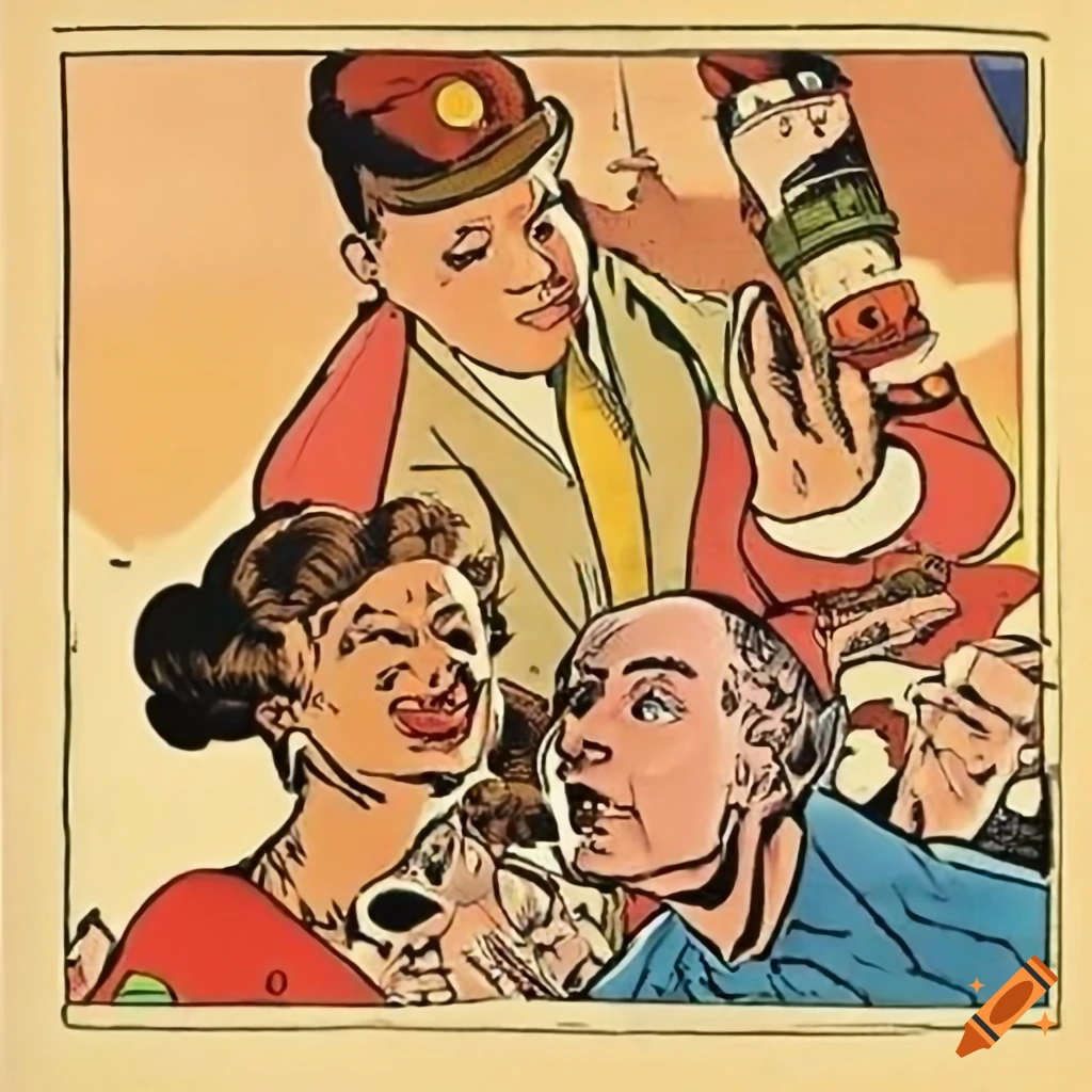 1950s comic book propaganda