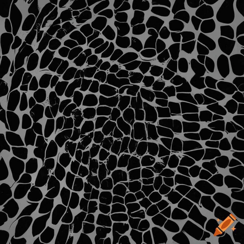 A grip pattern in black and white that can be laser engraved