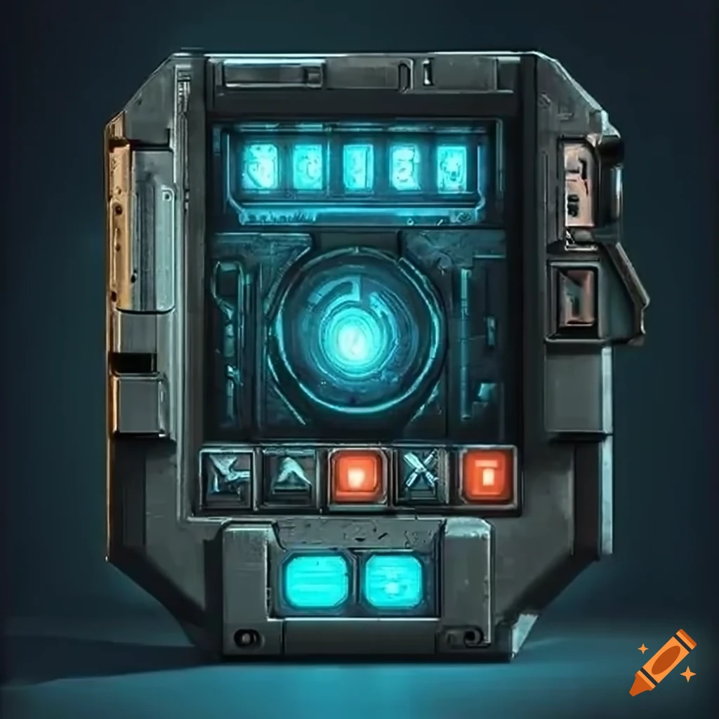 Submachine cyberpunk half life portal keypad machine