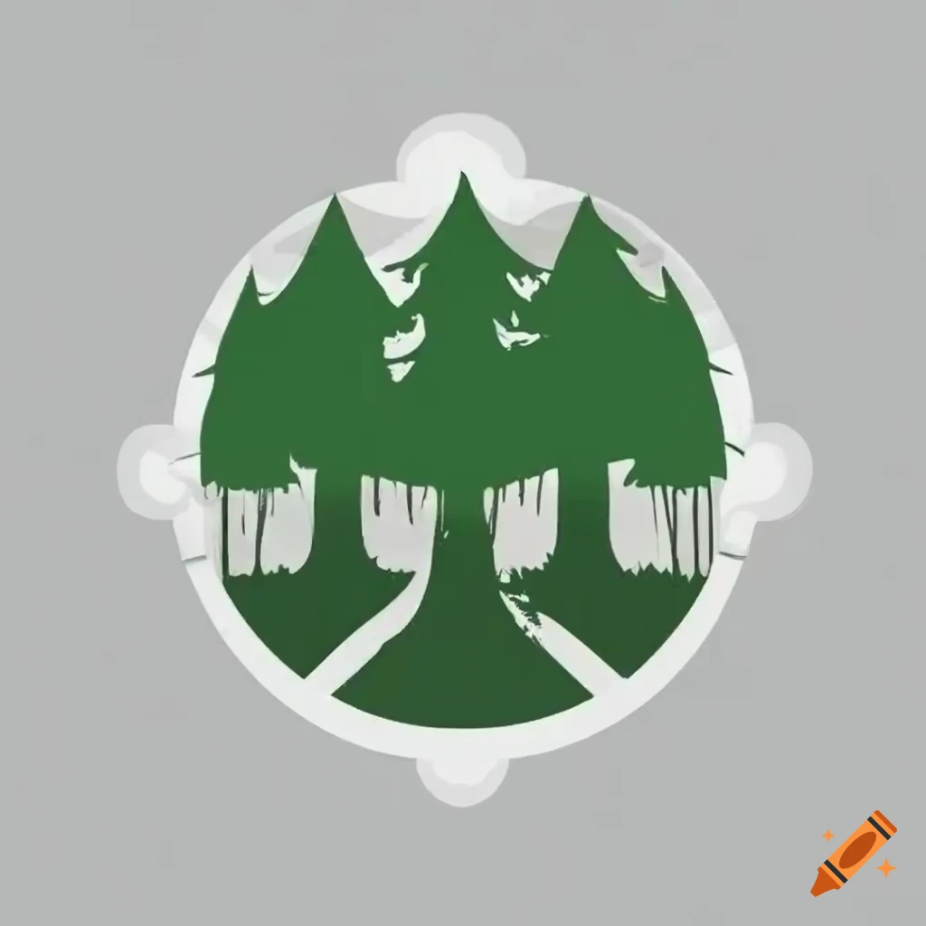 Logo forest on Craiyon