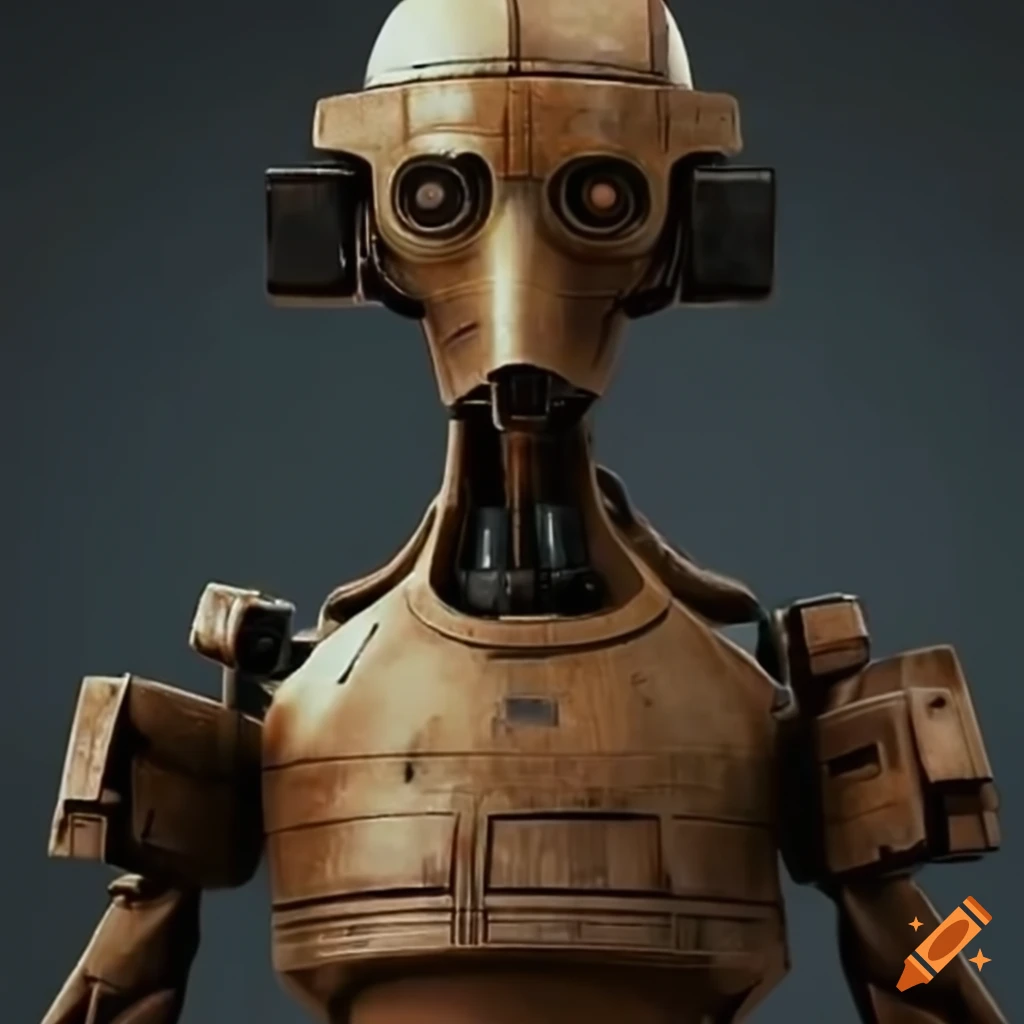 Army droid from star wars