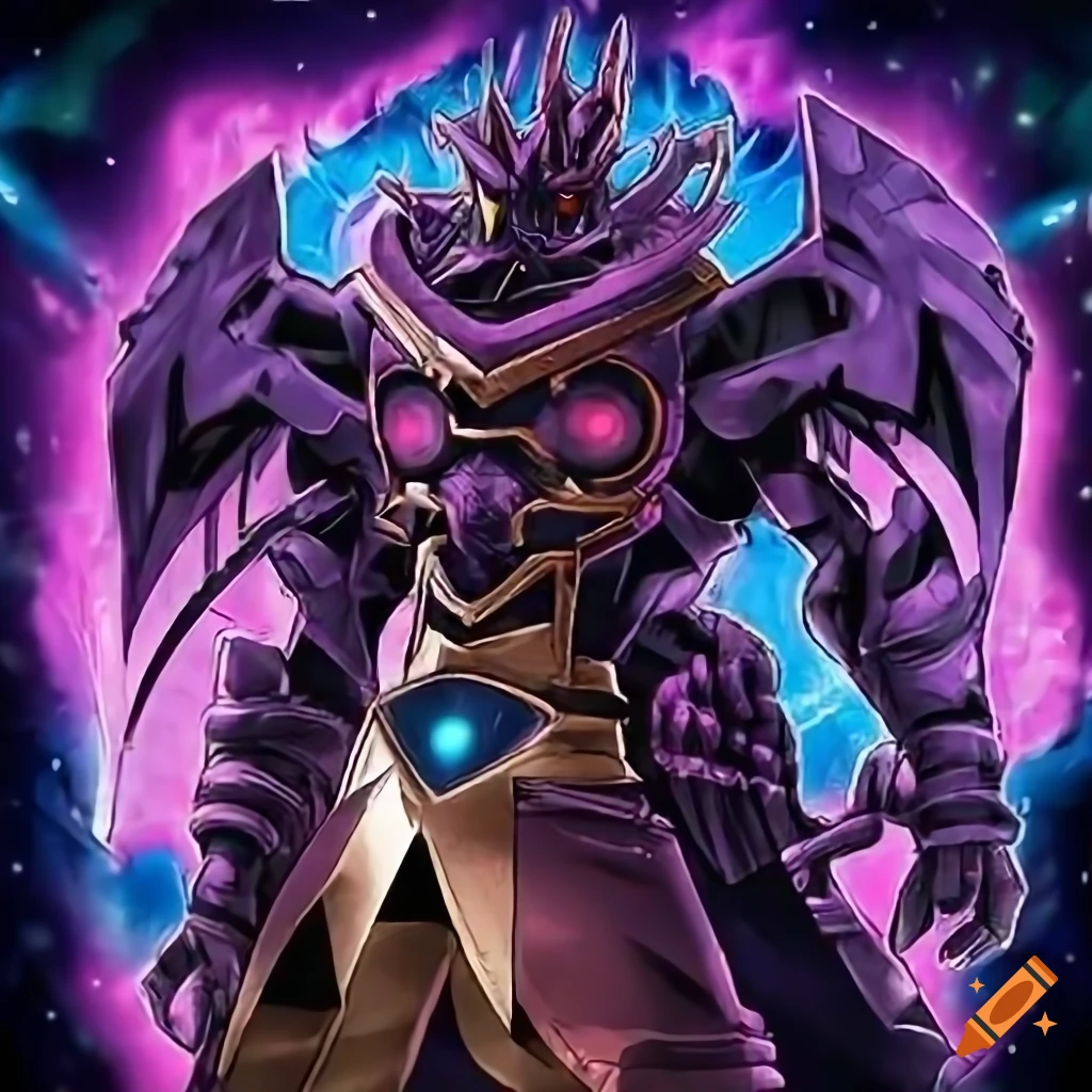 Yugioh card art, XYZ portal on Craiyon