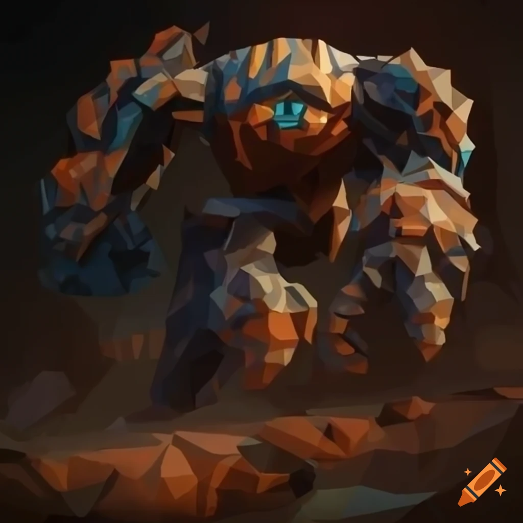 Glyphid boss in deep rock galactic concept art