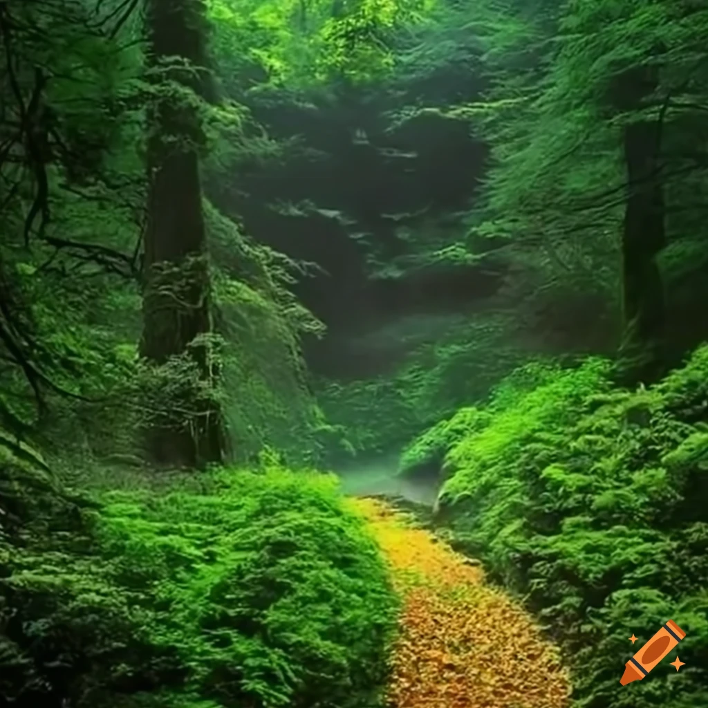 Captivating nature scenes on Craiyon