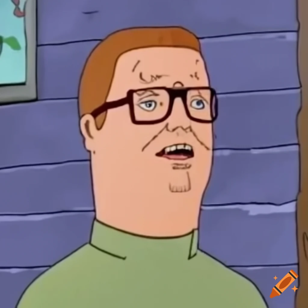 Cursed Distorted Hank Hill From King Of The Hill