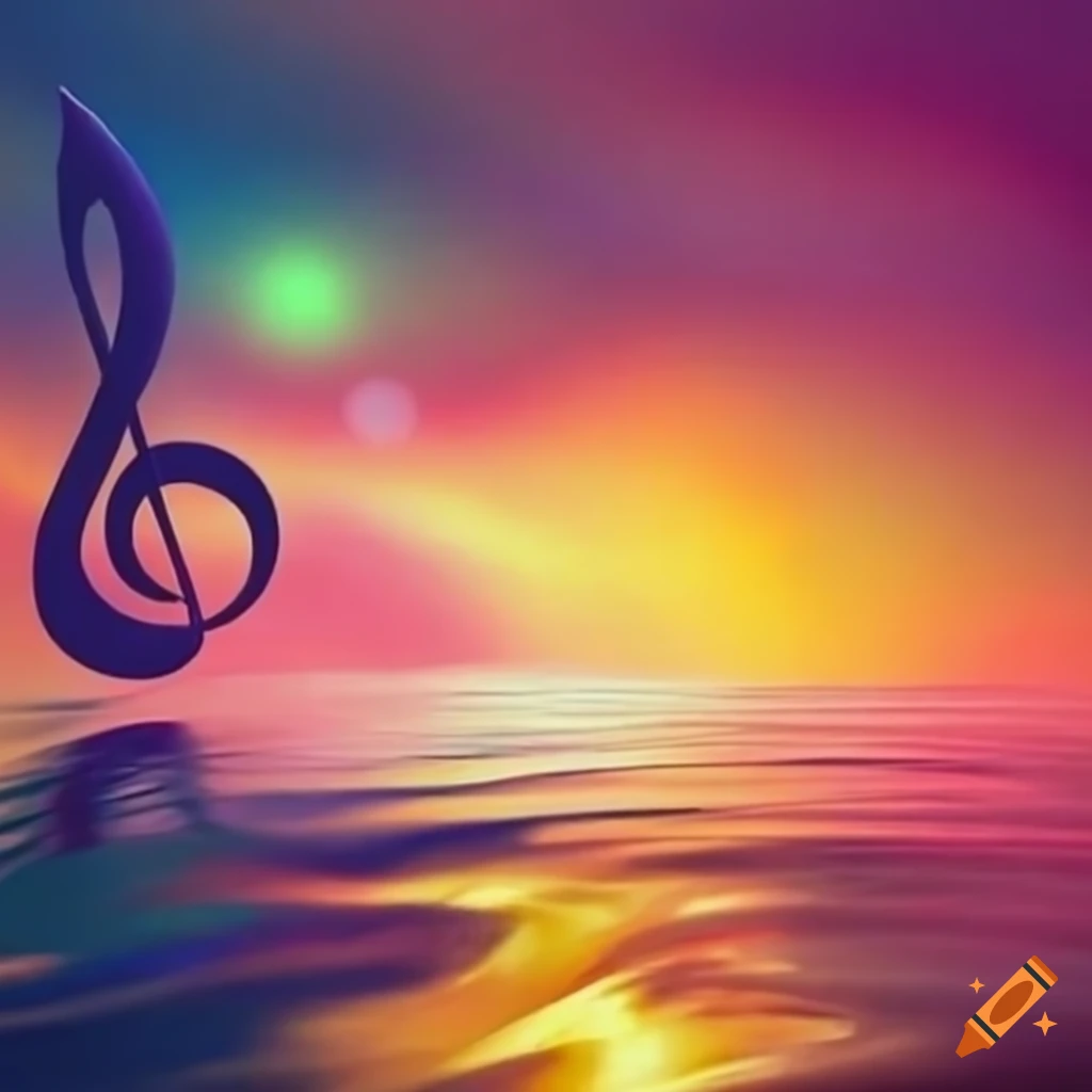 World music song in joyous soothing light deep colours on Craiyon