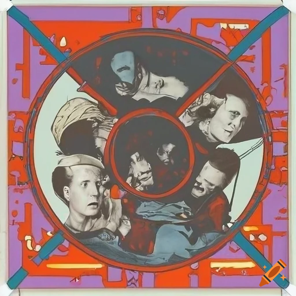 Album cover for the division bell