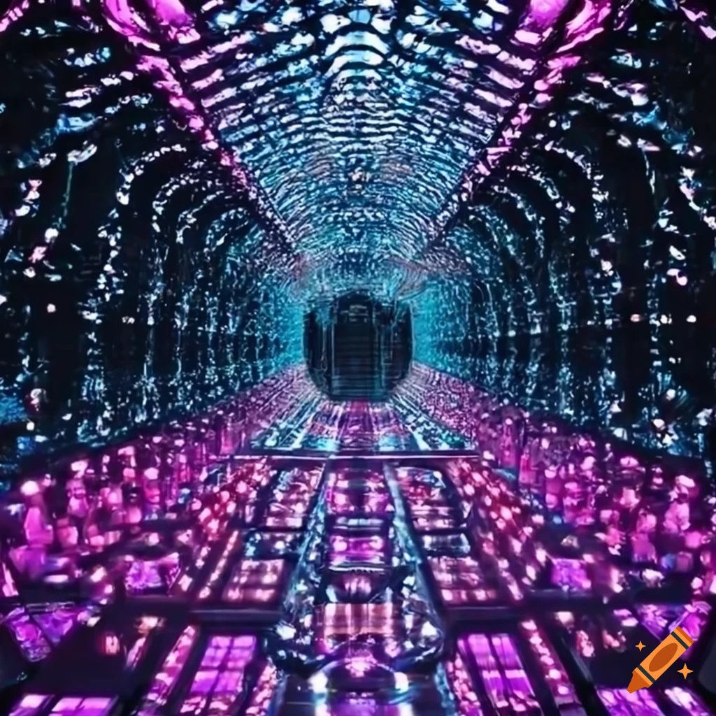 Infinity mirror on Craiyon