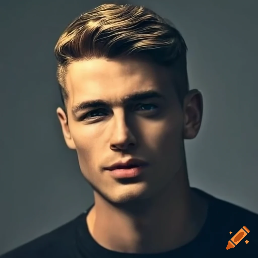 The most handsome man from germany on Craiyon