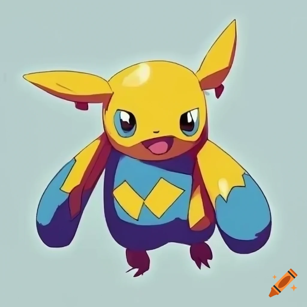 Electric type pokémon, anime, pokémon style, high resolution