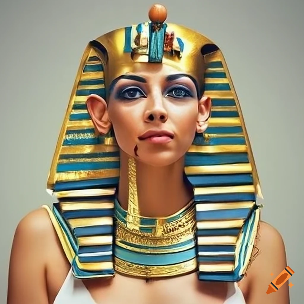 Egyptian-inspired bird hat on Craiyon