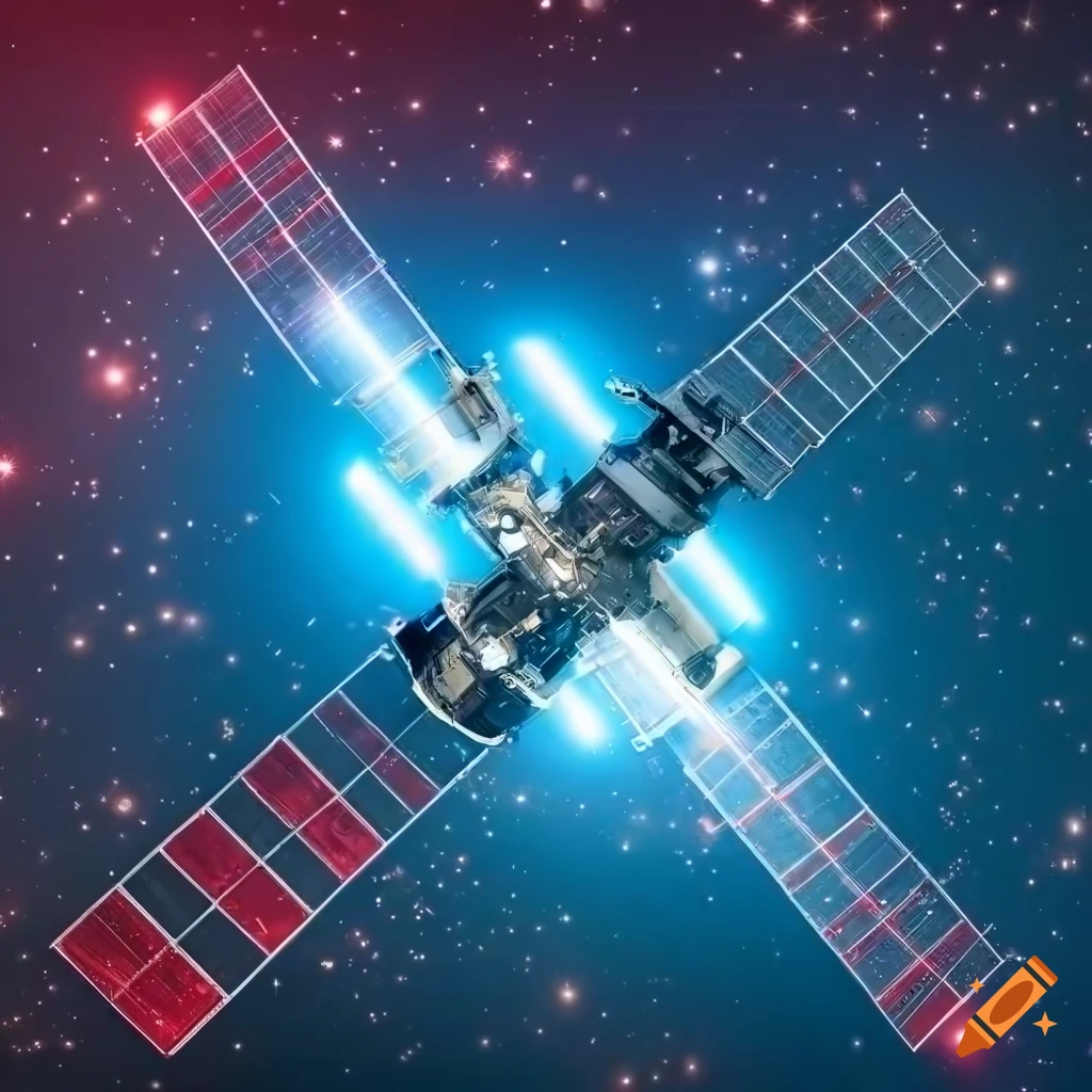 Steampunk design of the International Space Station on Craiyon