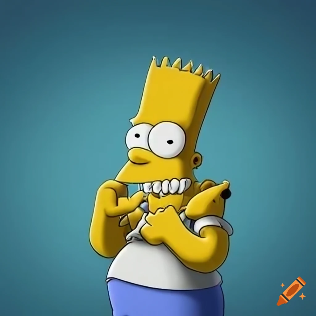 Simpsons images created on Craiyon