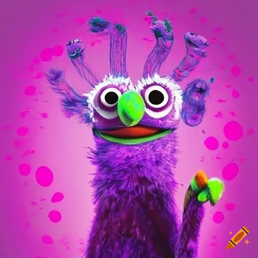 Muppet images created on Craiyon