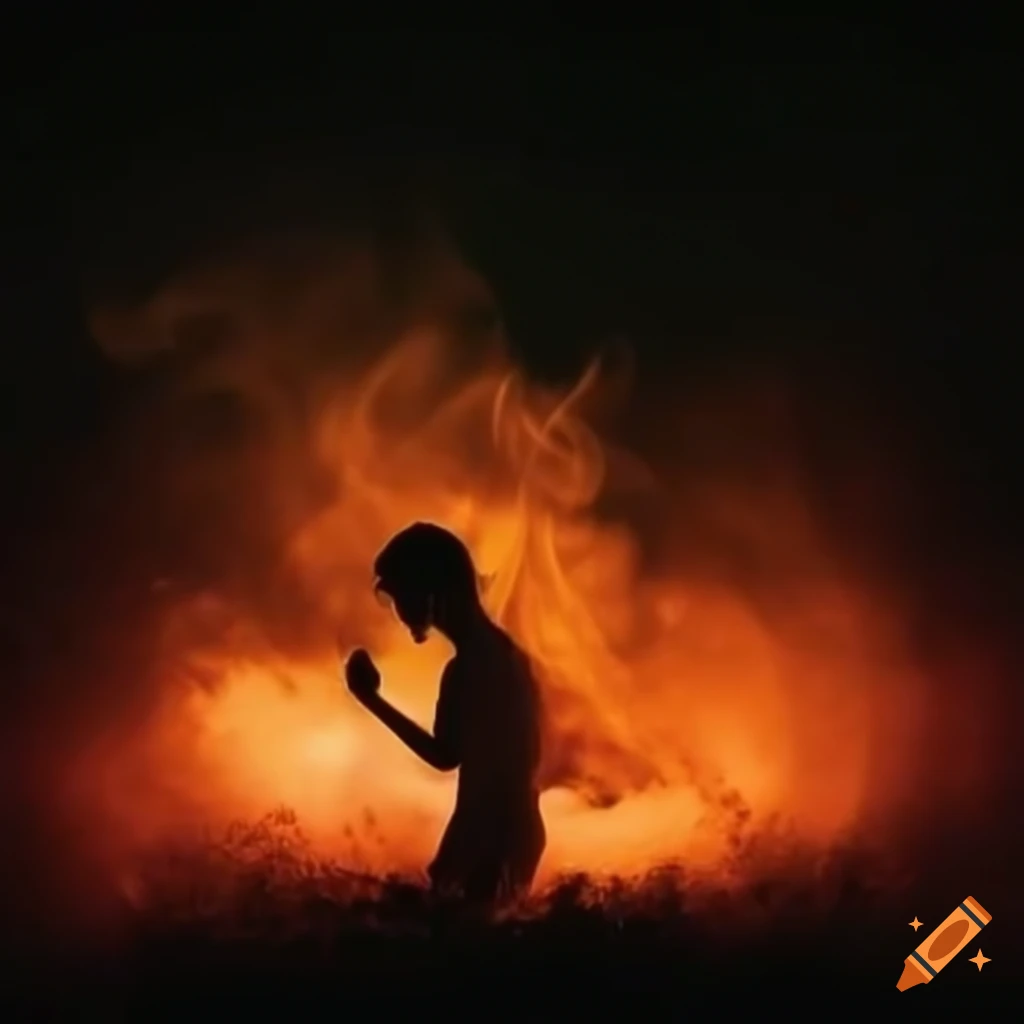 Illustration of smoke disappearing on Craiyon