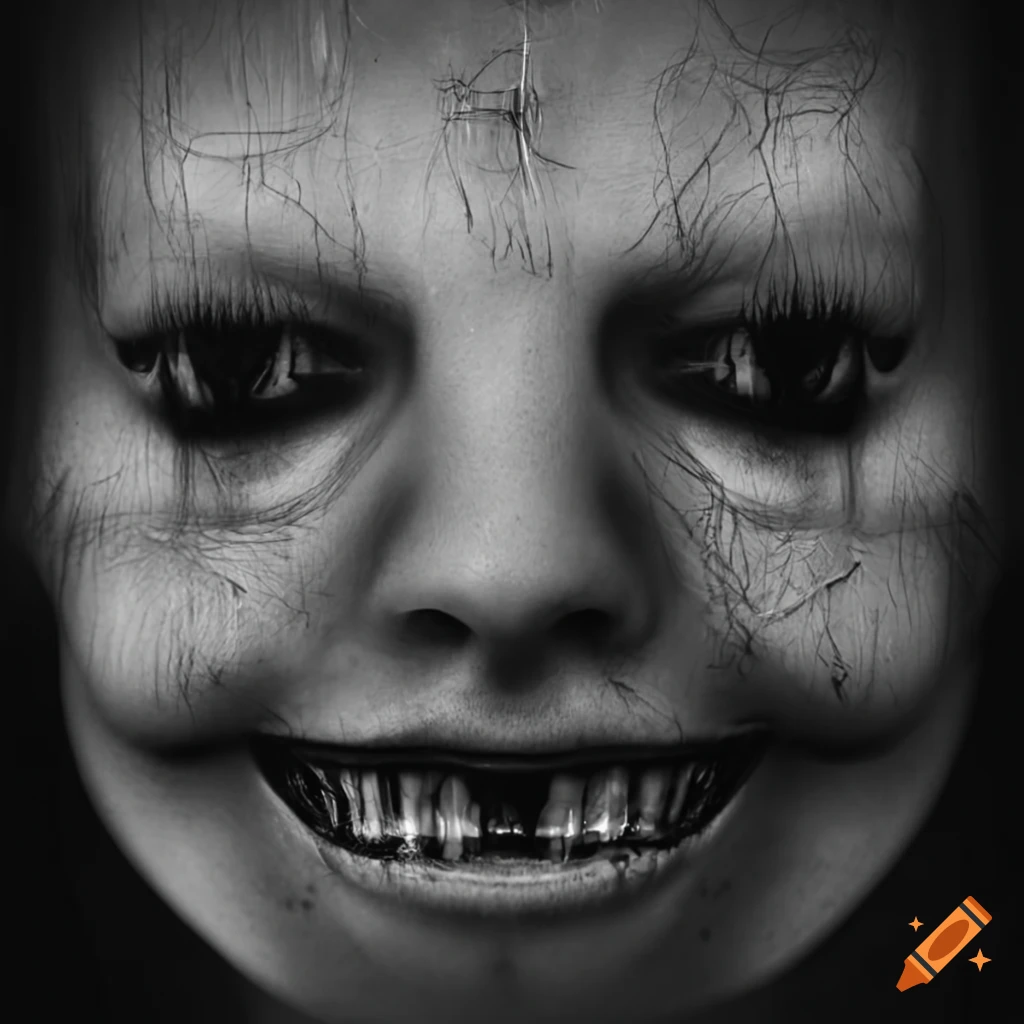 Creepy computer screen on Craiyon