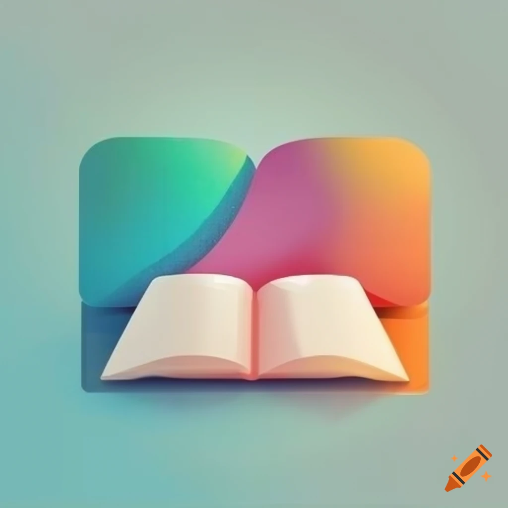 Minimalistic flashcards icon for desktop app on Craiyon