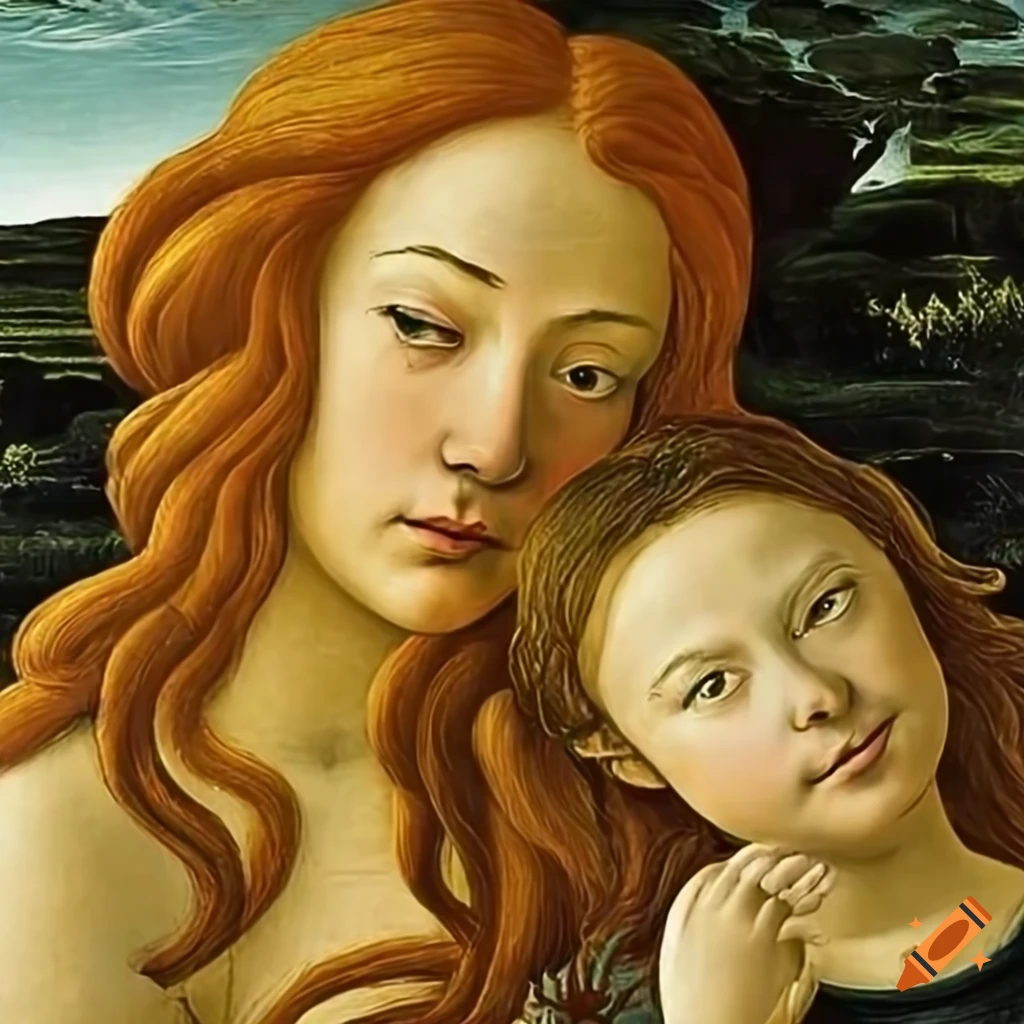 Sandro Botticelli's painting 'Birth of Venus' featuring Greta Thunberg ...