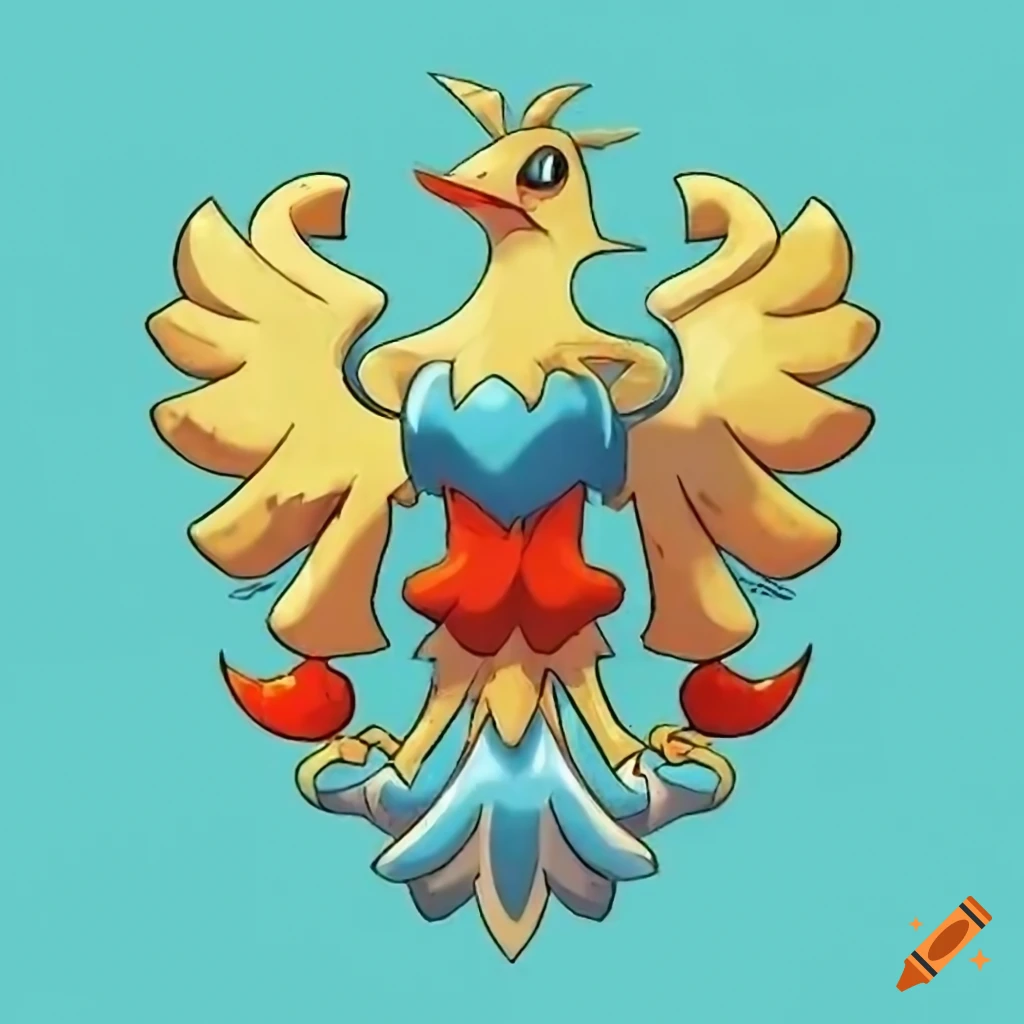 Cute and simple pokemon coat of arms