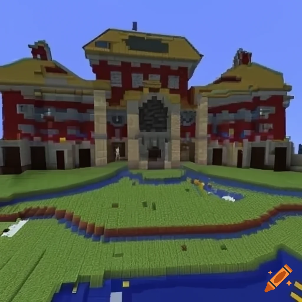 Minecraft universe on Craiyon