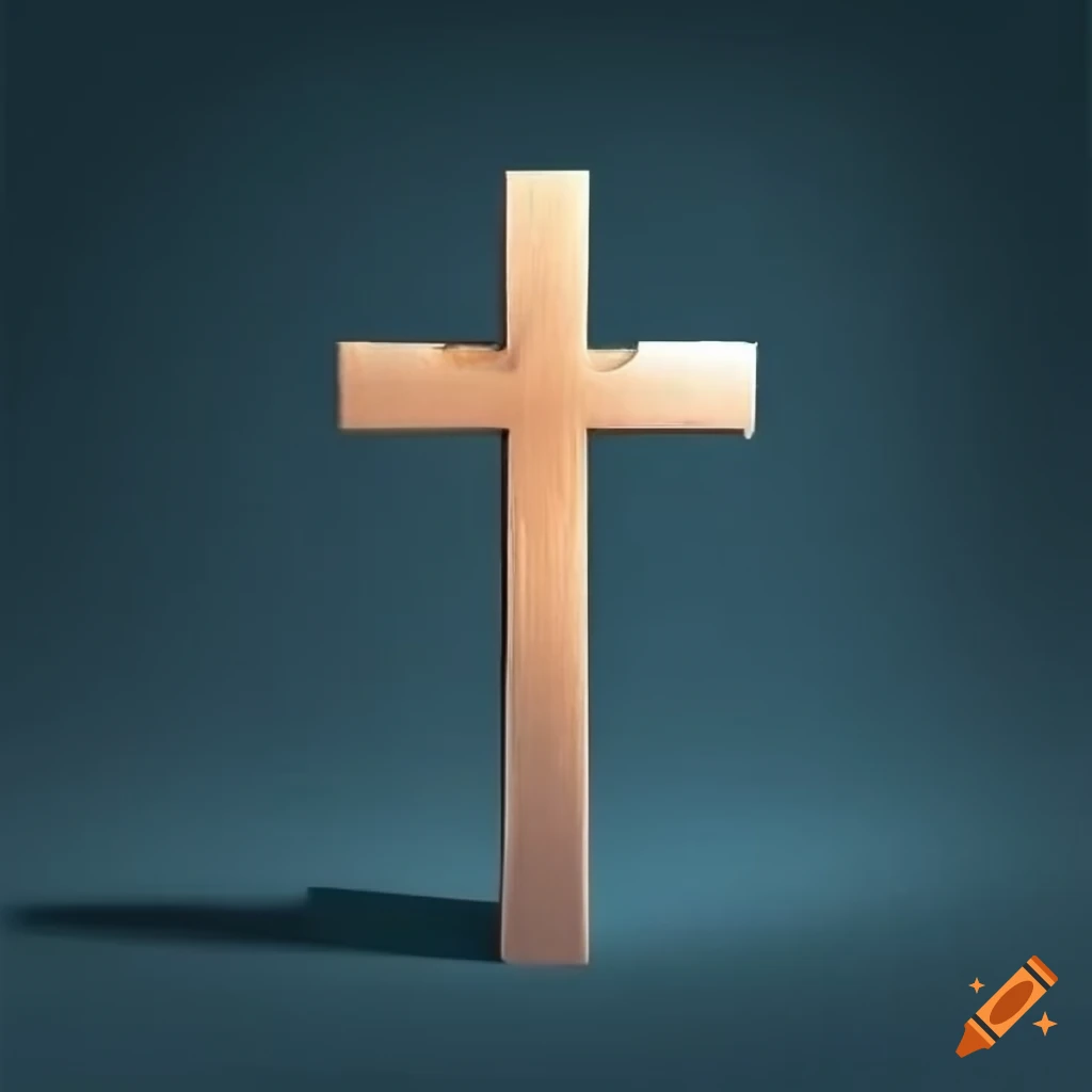 Christian cross symbol on Craiyon