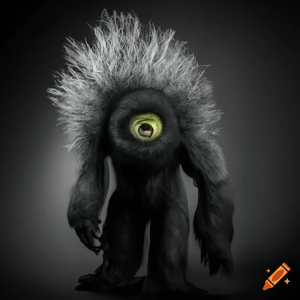 Artwork of a marvelous monster on Craiyon