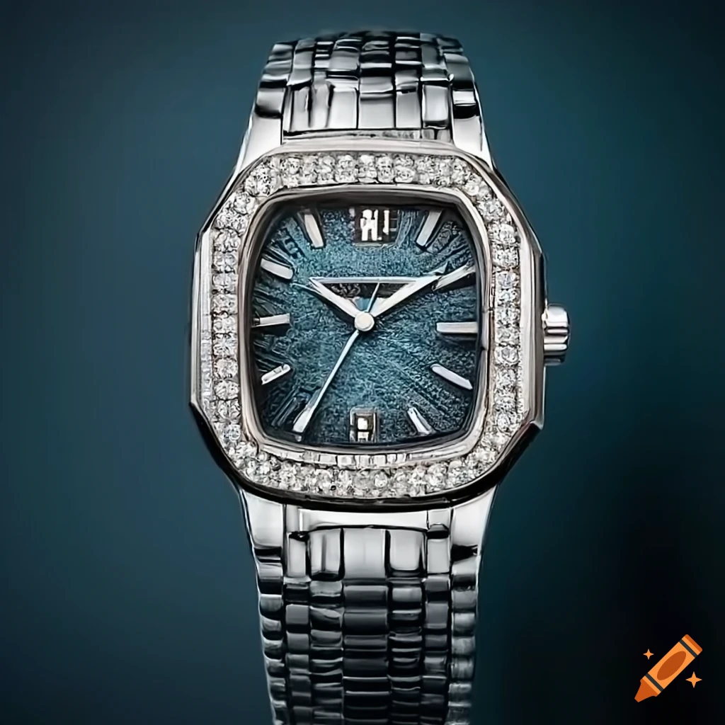 Elegant diamond watch