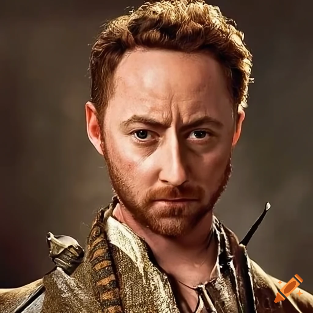 Scott Grimes as a renaissance rogue on Craiyon
