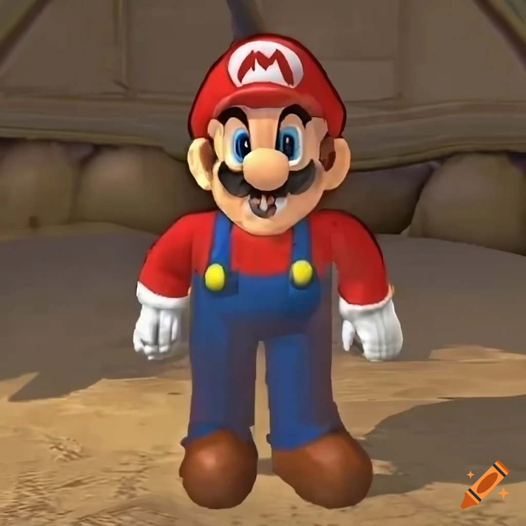 Collage of mario and serious sam characters