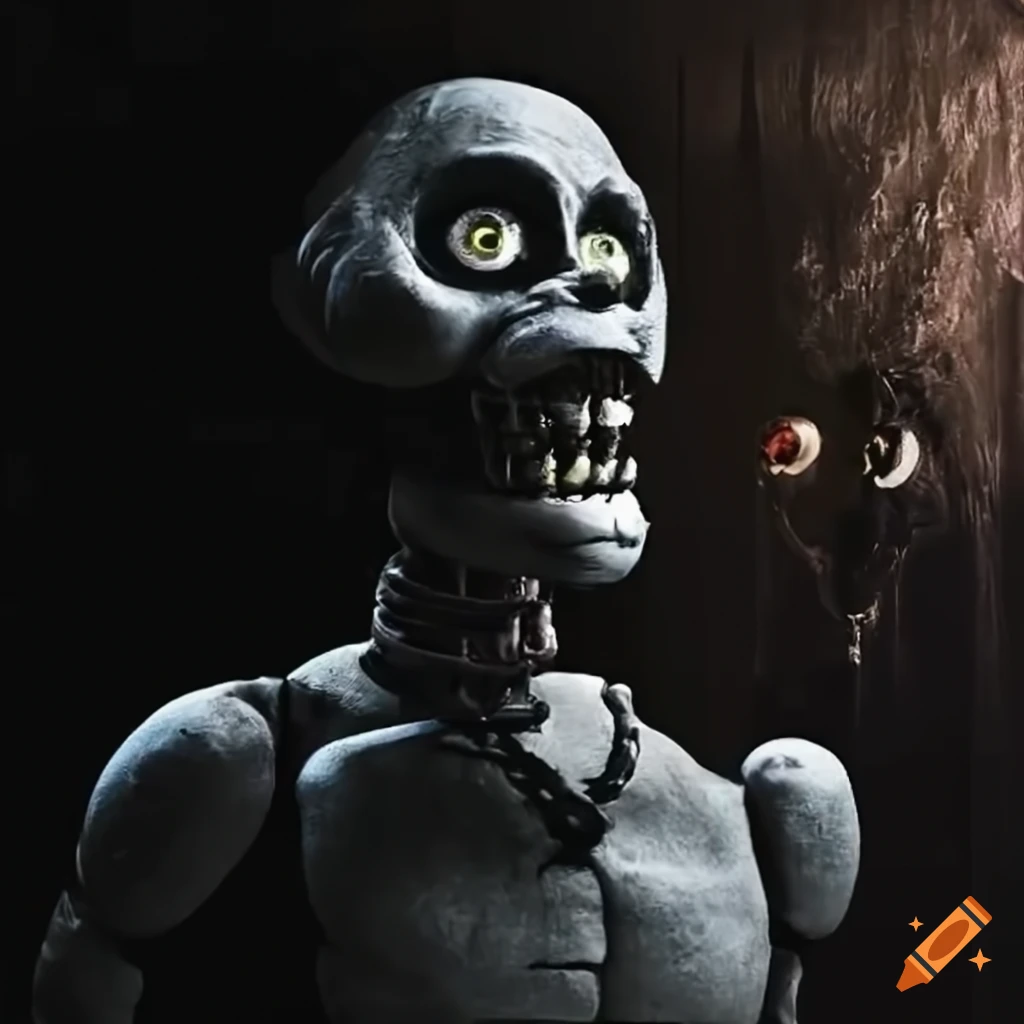 Animatronic display on Craiyon